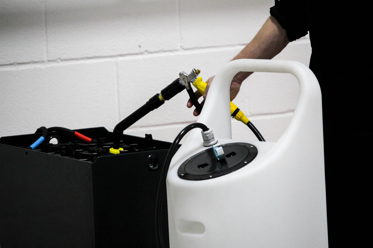 What is a battery watering cart? – Battery Accessories